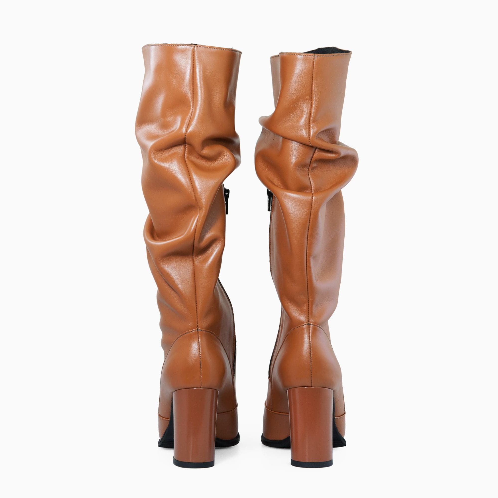 Cizme dama cu toc din piele naturala Giovanna – Pantofi Diane Marie